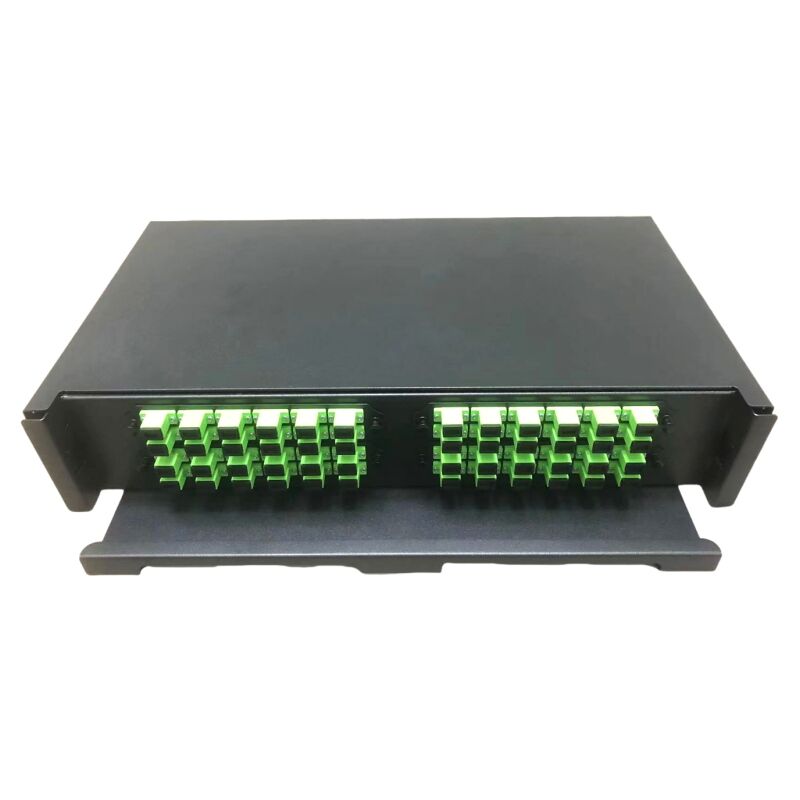 48 Core 2U Pull-out Fully Equipped (with simplex SC/APC&Colored Pigtail ...