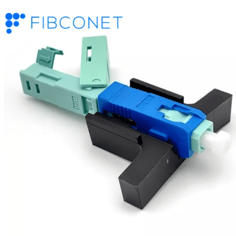 Special Type Dual Ceramic Fiber Optic Sc fast Field Connector ...