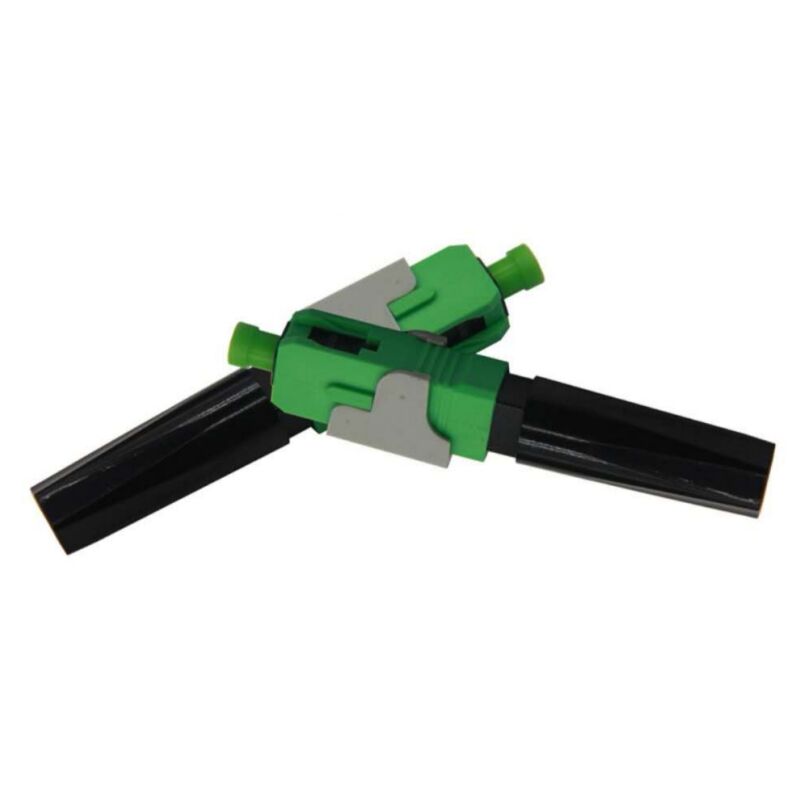 SC APC/UPC Double V-slot Fast Connector - Fibconet Communicate