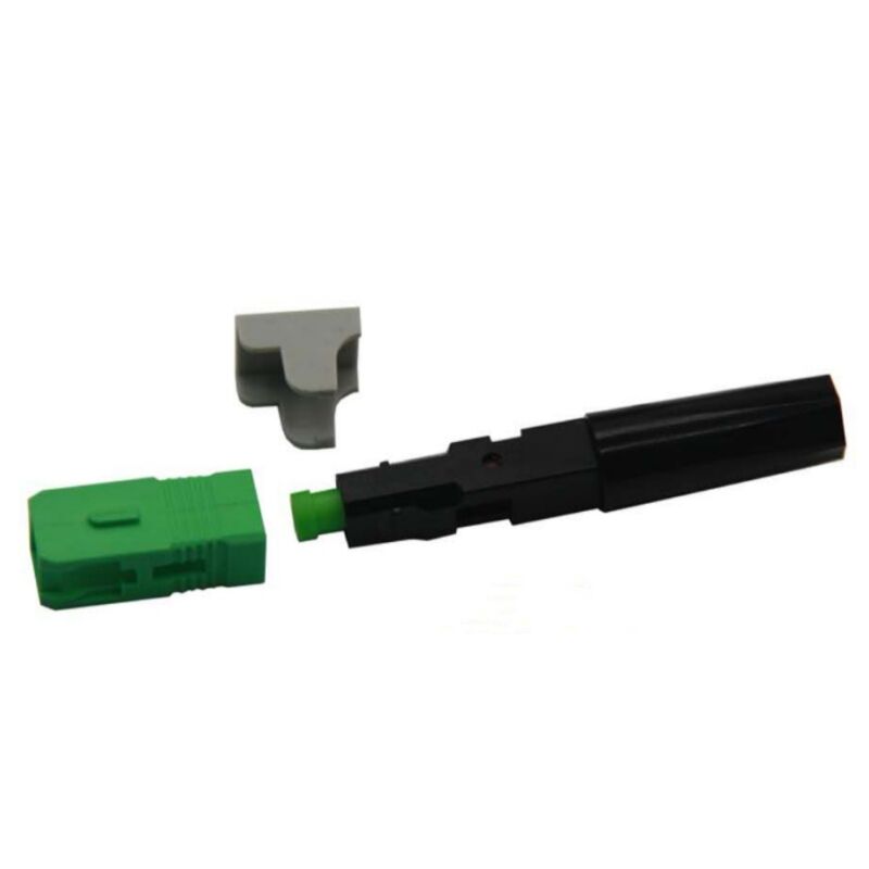 SC APC/UPC Double V-slot Fast Connector - Fibconet Communicate