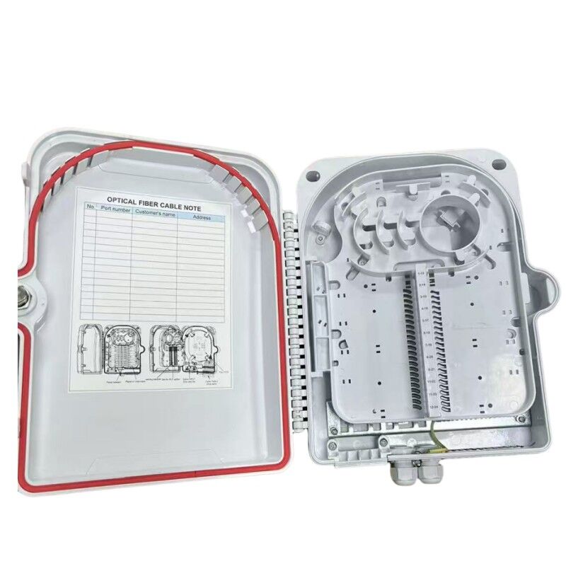 24 Core FTTH IP65 Reinforced ABS Fiber Optic Distribution Box - Fibconet Communicate